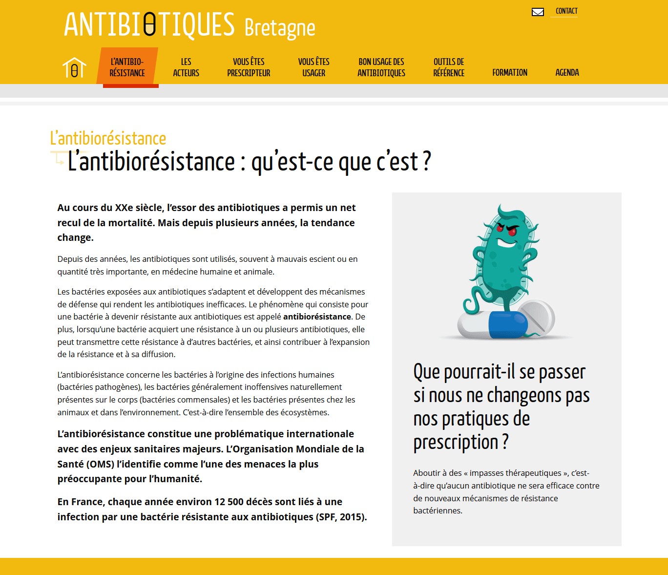 Le CPias Bretagne - Antibiotiques Bretagne
